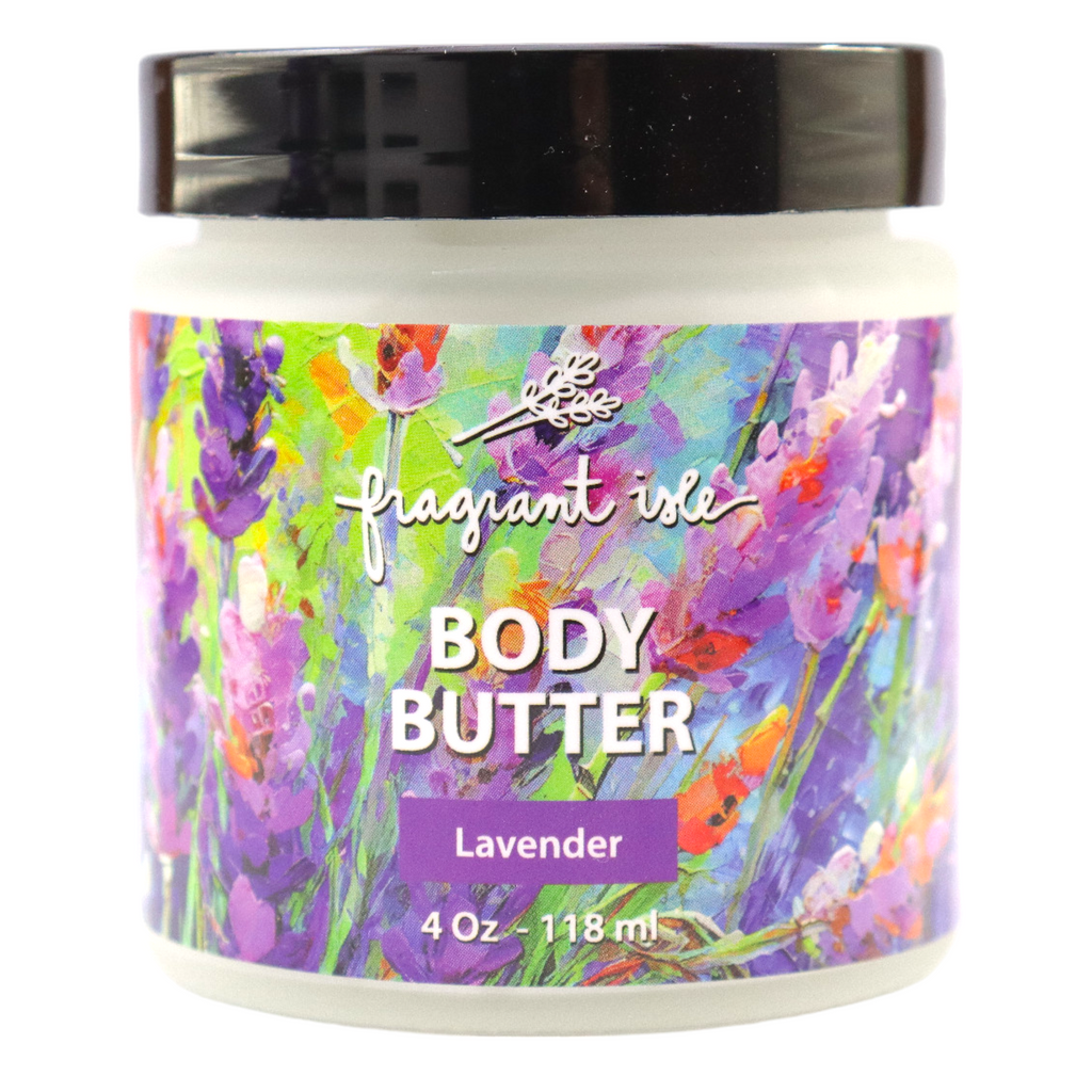 Lavender Body Butter - 4oz – Fragrant Isle Lavender Farm & Shop Lavender Body Butter - 4oz – Fragrant Isle Lavender Farm & Shop