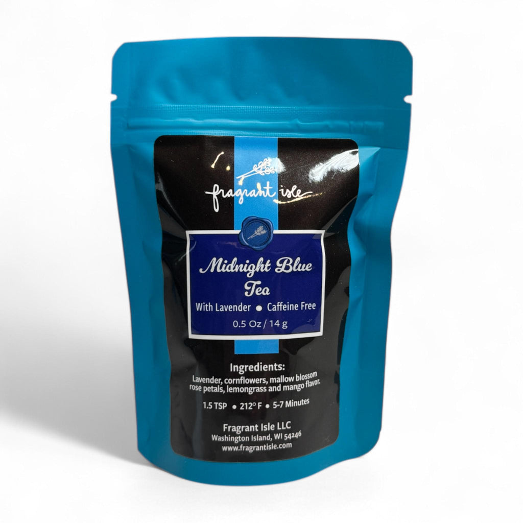 Midnight Blue Tea - .5 oz – Fragrant Isle Lavender Farm & Shop