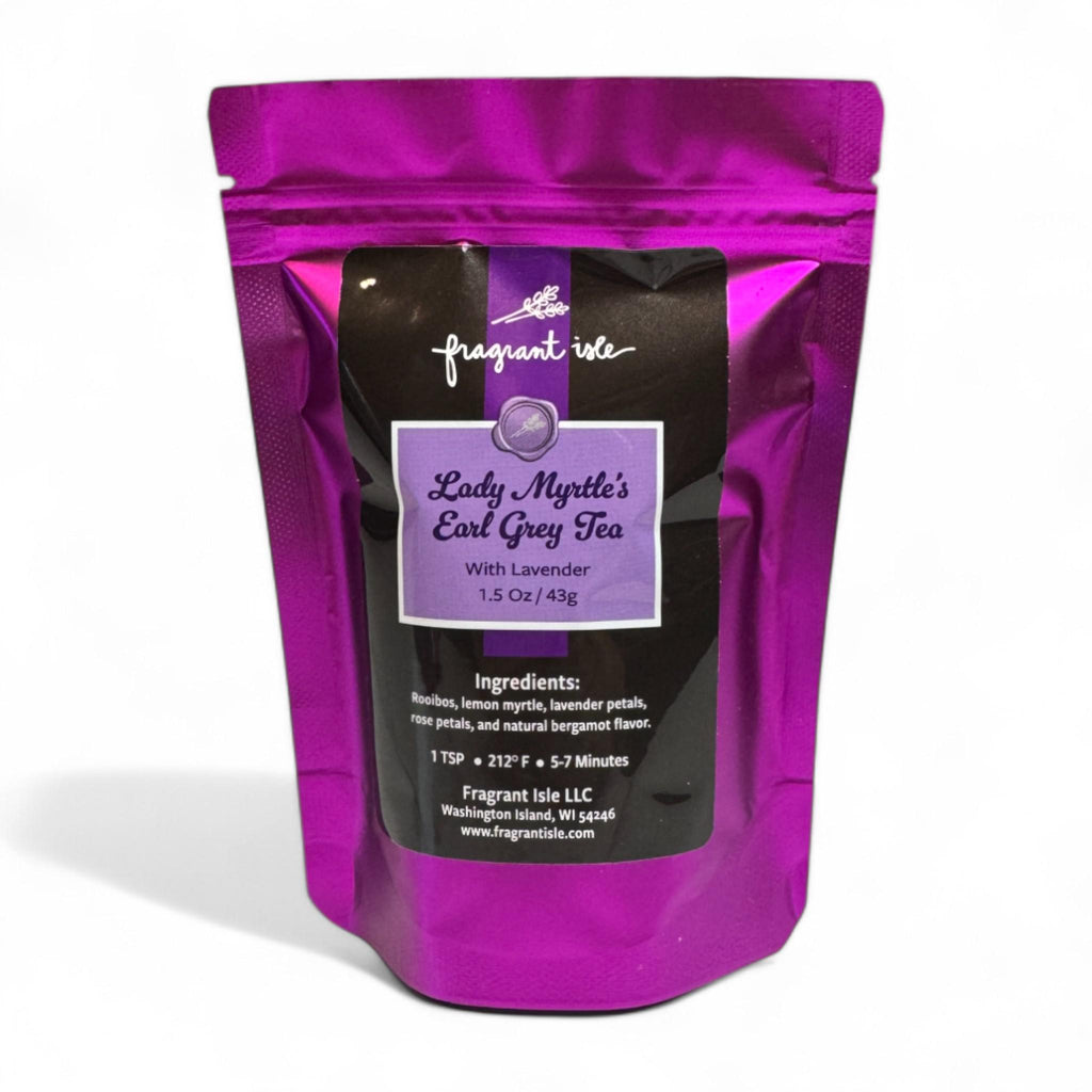 Lady Myrtle Earl Grey Tea - 1.5 oz – Fragrant Isle Lavender Farm & Shop